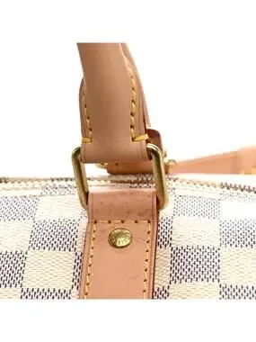 Louis Vuitton | Bags | Louis Vuitton Damier Azur Keepall 284322l7b ...